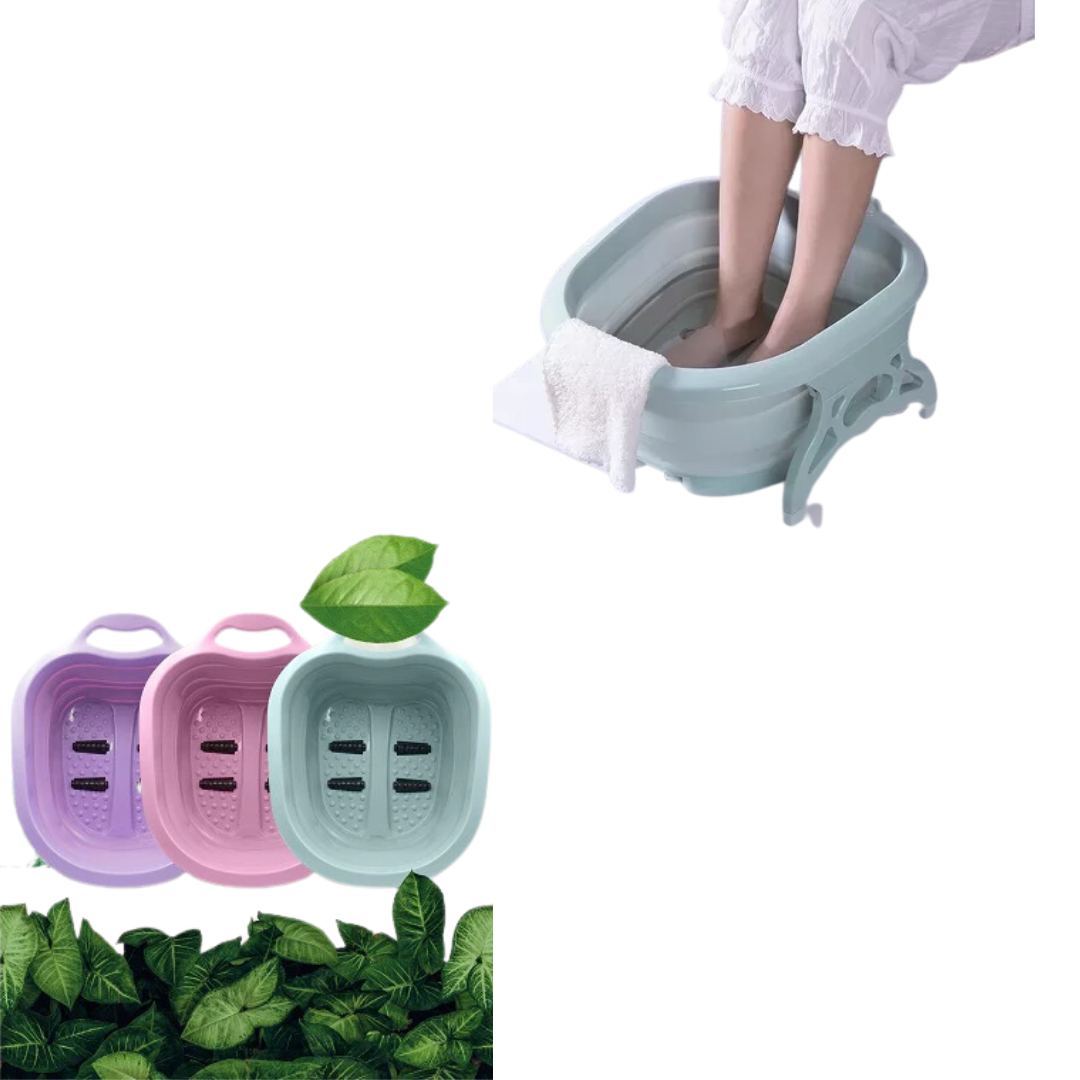 Tina para pedicure profesional plegable, grande, color menta | lideres ...